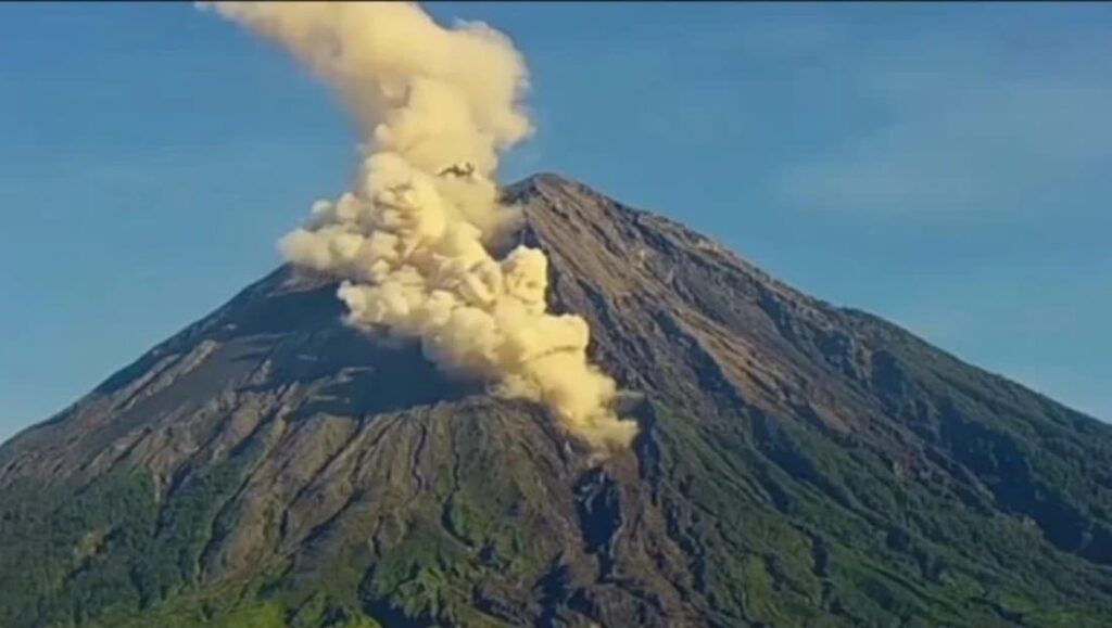 Status & Situasi Terkini Erupsi Gunung Semeru - LINGKARMEDIA.COM